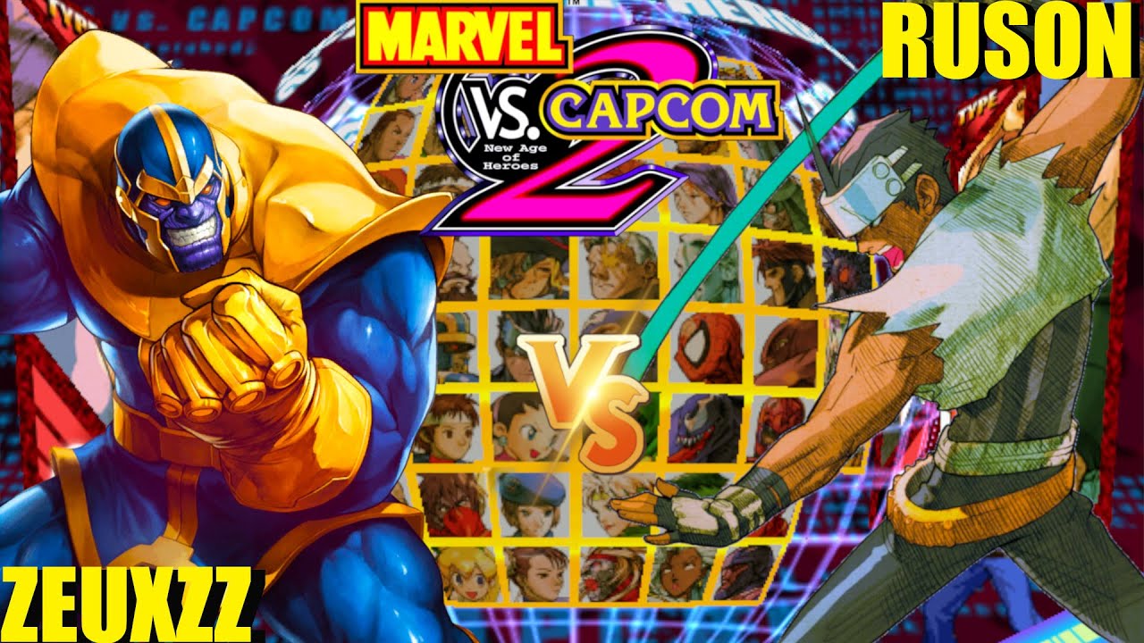 Marvel vs Capcom 2: RUSON vs ZEUXZZ - YouTube