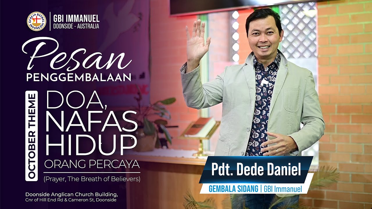 PESAN PENGEMBALAAN BULAN OCTOBER 2021 (Ps. Dede Daniel) - YouTube