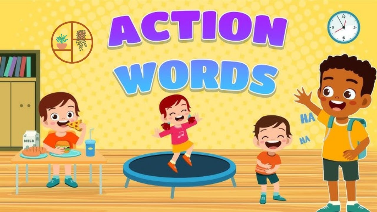 🎶💃 Action Words Song! 🏃‍♂️🕺 Move, Jump & Dance with Fun Verbs! 🎵 - YouTube