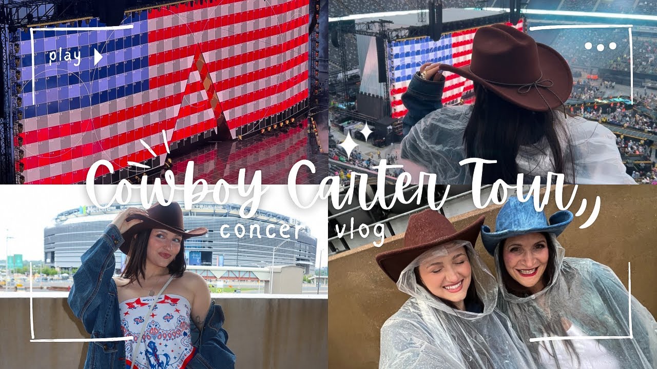 cowboy carter tour *concert vlog* | my first time seeing Beyoncé ...
