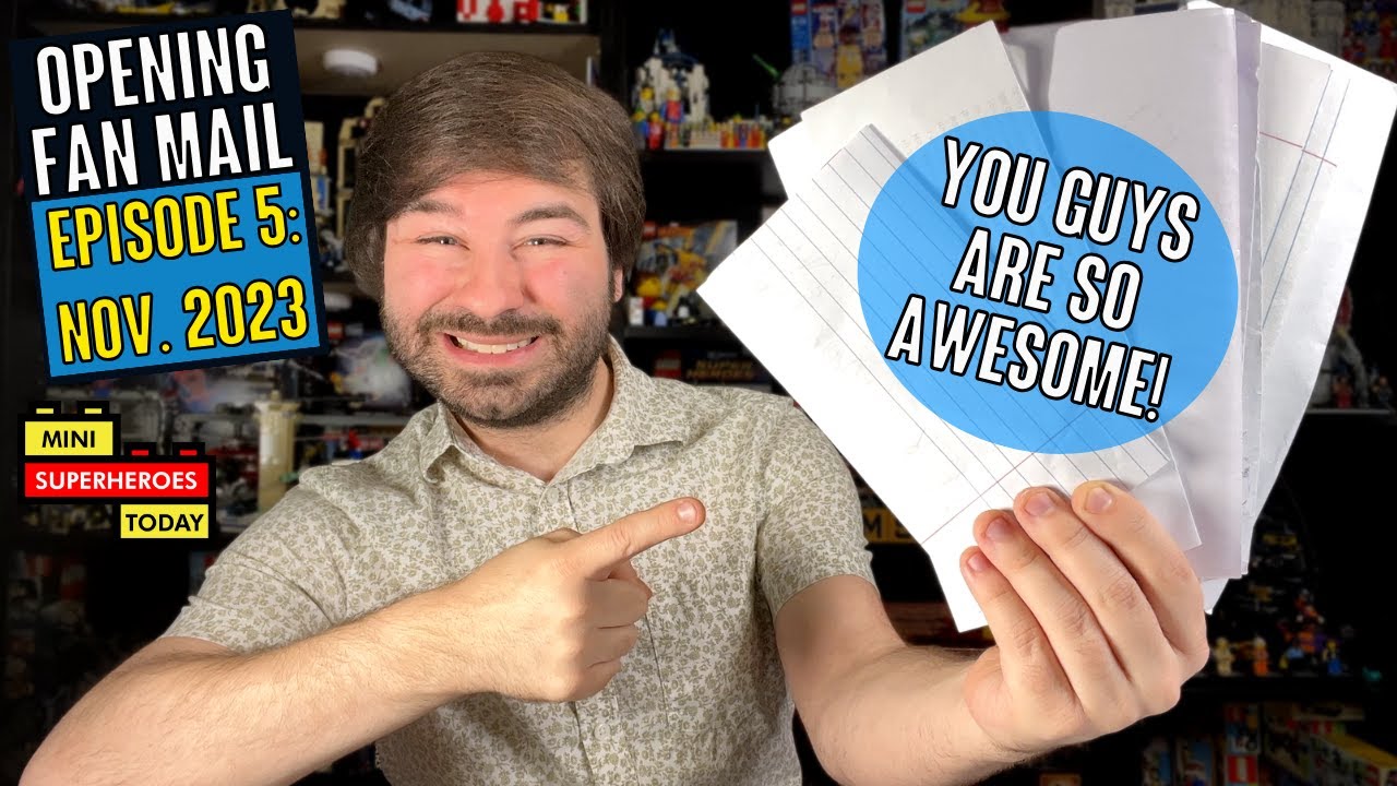 OPENING FAN MAIL Episode 5: November 2023 (and How You Can Send Me Mail ...