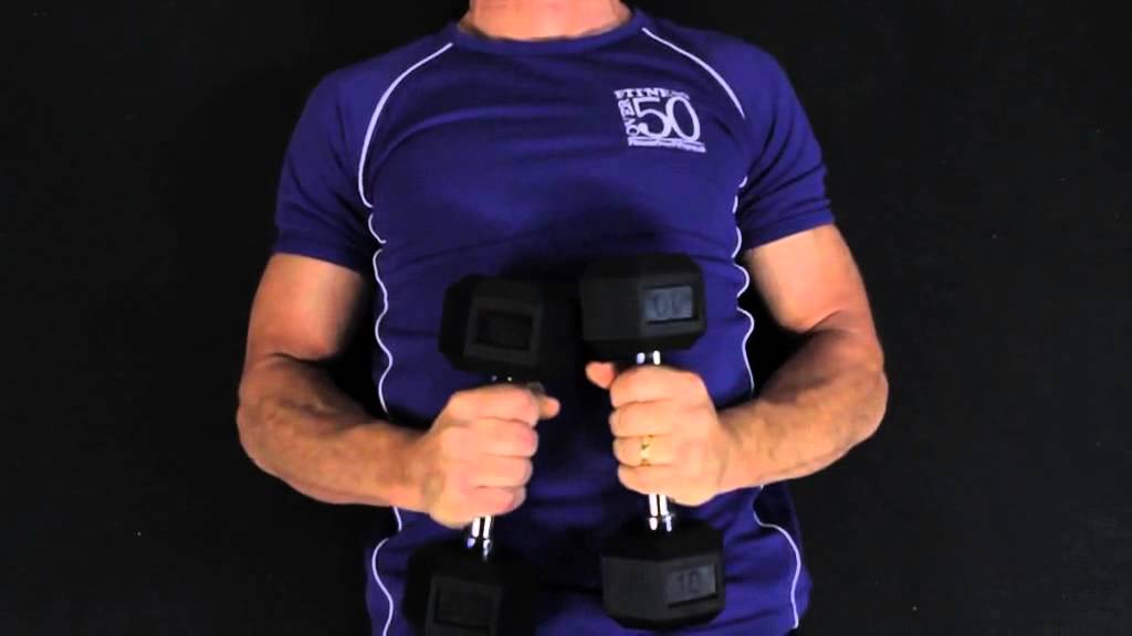 Shoulders - Lying Dumbbell Lateral Rotation (D62) - YouTube