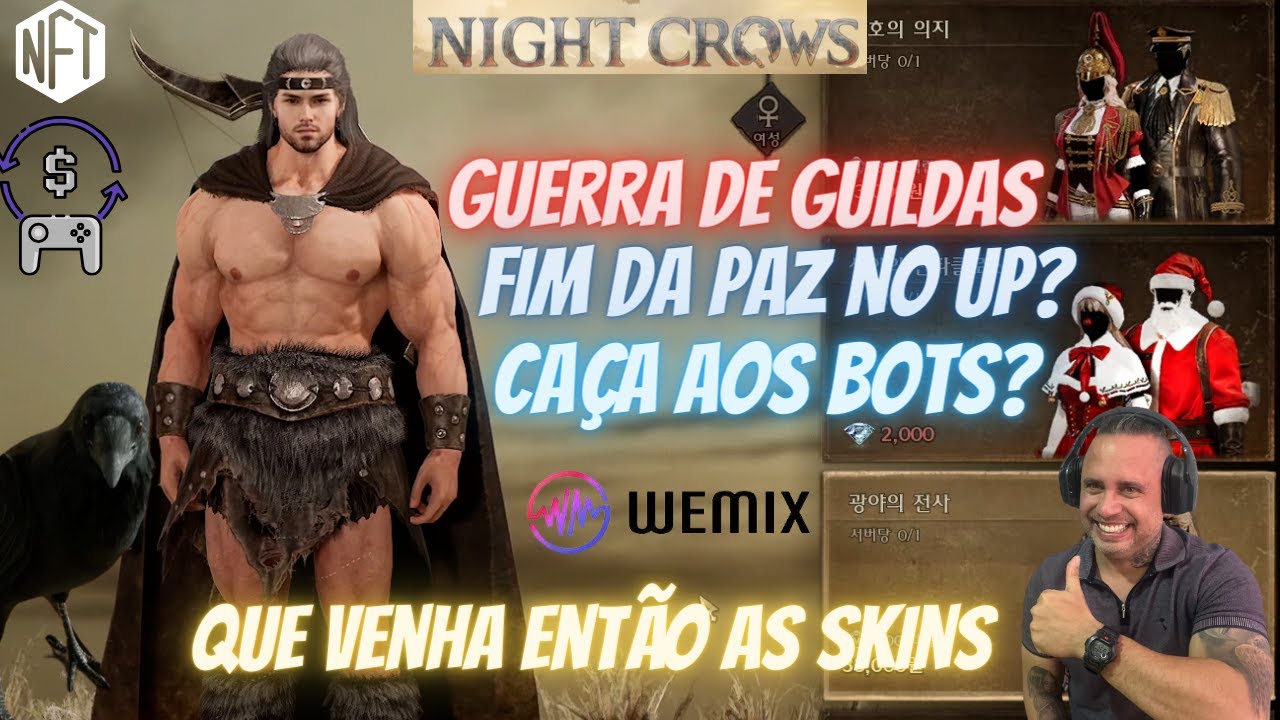 NIGHT CROWS - VAI ACABAR A PAZ DO UP? BOTS COM DIAS CONTADOS? VAI PEGAR ...