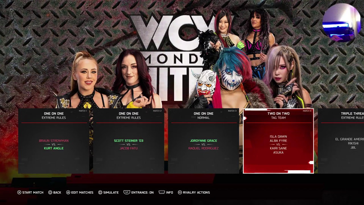WCW Monday Nitro Universe Mode Livestream - YouTube