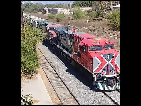 Ferromex 4682 al sur - YouTube