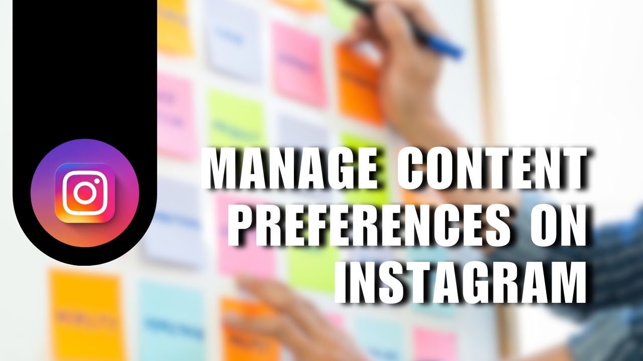 How to Manage Content Preferences on Instagram - YouTube