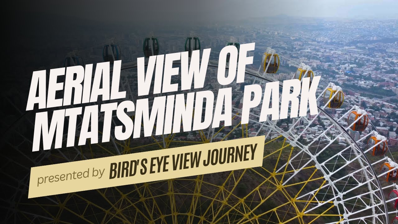 Epic Drone Footage: Aerial View of Mtatsminda Park - Must-See Tourist ...