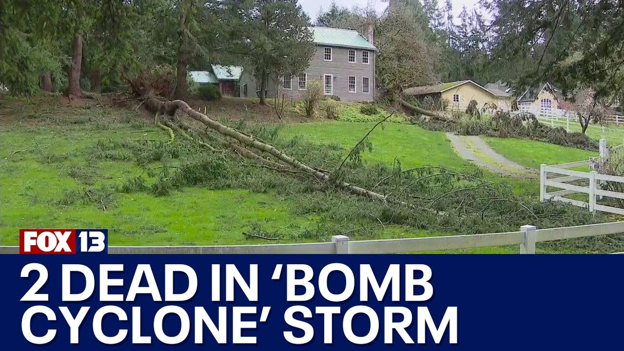 Deaths reported after WA bomb cyclone | FOX 13 Seattle - YouTube