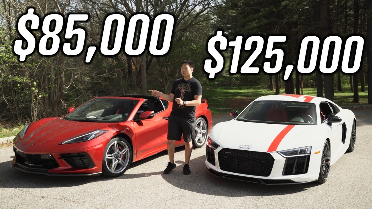 2021 C8 Corvette vs 2018 Audi R8! | Is The R8 Actually Worth It? - YouTube