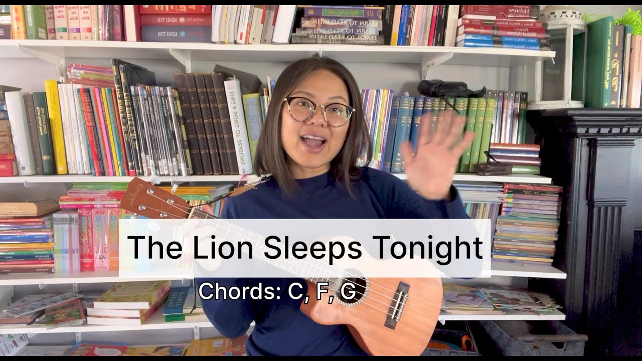 The Lion Sleeps Tonight (easy ukulele tutorial) - YouTube