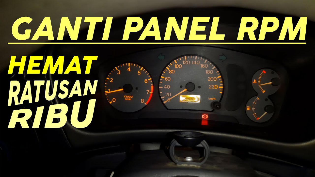Tutorial Ganti Panel RPM Mitsubishi Lancer CK4 - RPM Tiba-Tiba Mati ...