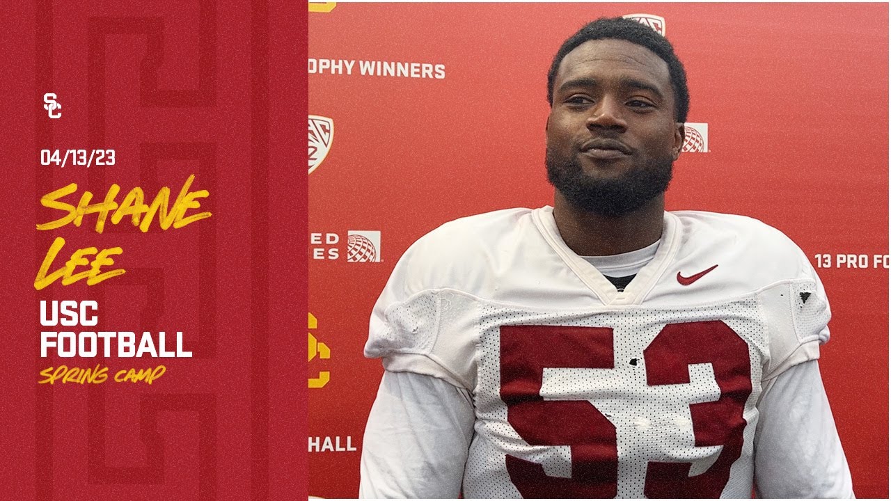 USC ILB Shane Lee | Spring Camp Practice No. 14 - YouTube