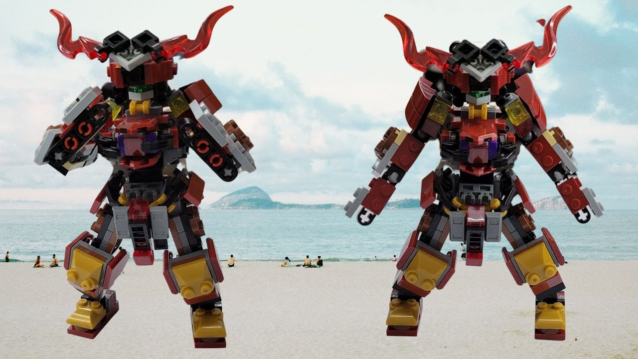 Lego robot Gundam Astray - YouTube