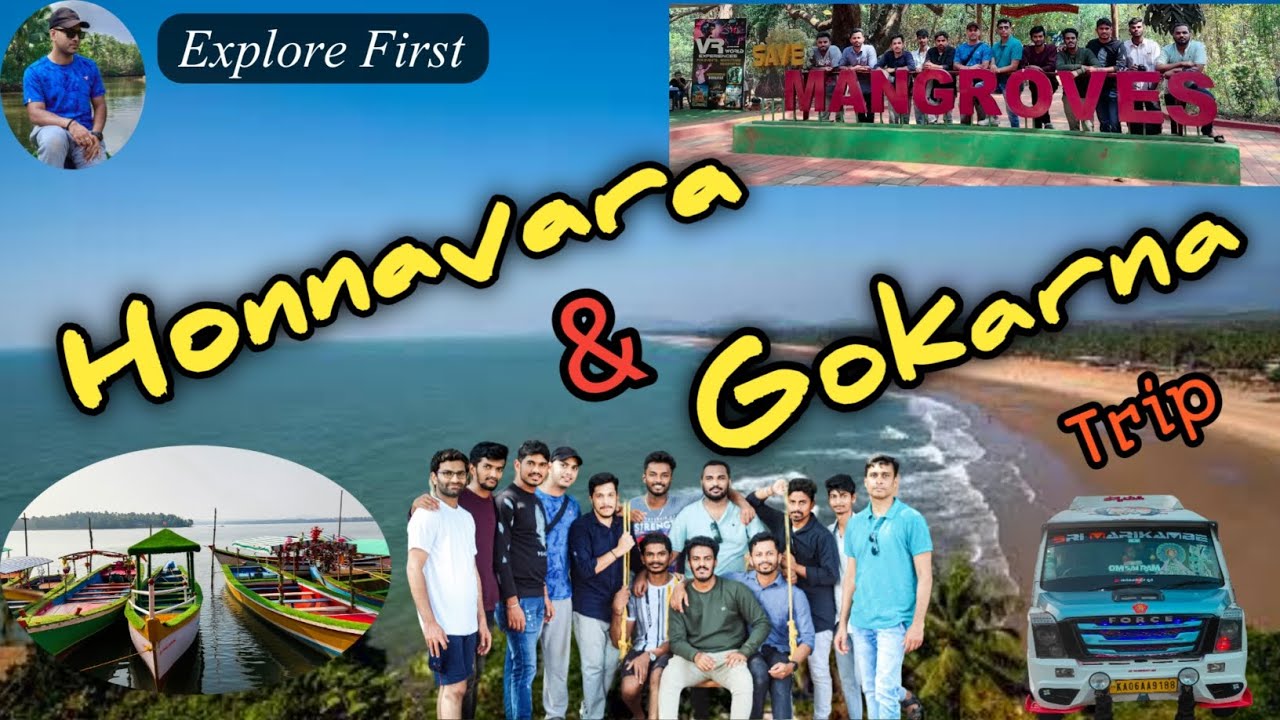 Honnavara & Gokarna Trip | Uttarakannada | Explorefirst | dayout - YouTube