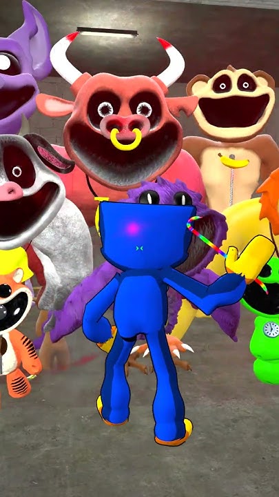 WHICH TEAM IS BETTER ? HUGGY WUGGY VS ZOOCHOSIS MONSTERS ZOONOMALY FAMILY POPPY PLAYTIME 3 in ...