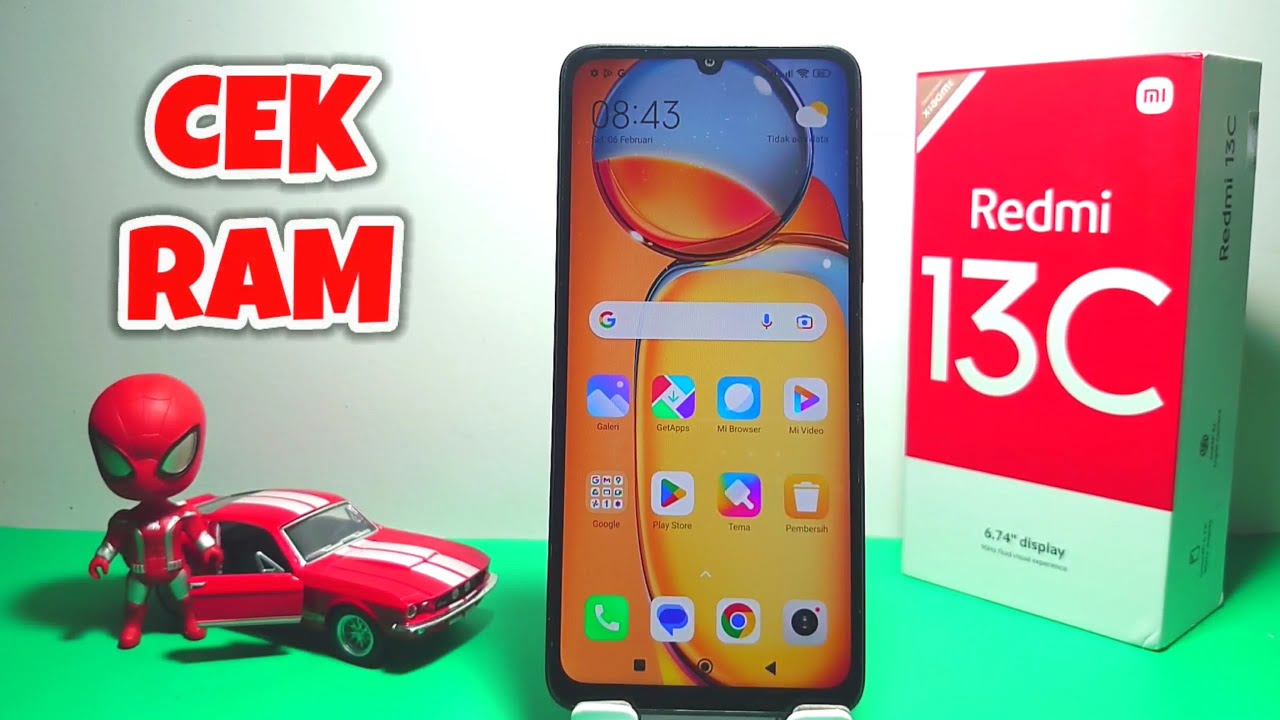 Cara Cek RAM di HP Xiaomi Redmi 13C - YouTube