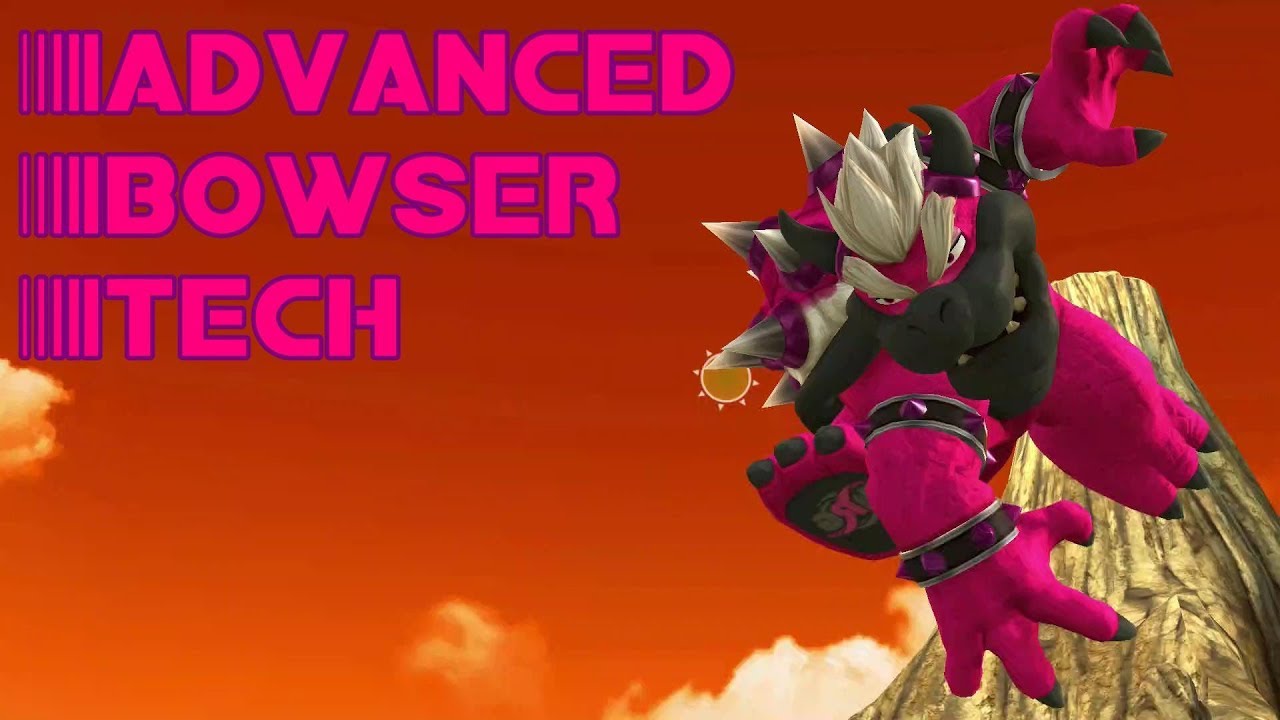 Bowser Flying Slam Tech ~ Smash 4 - YouTube