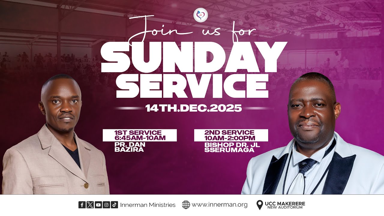 14.12.2025 || SUNDAY FIRST SERVICE WITH PR. DAN BAZIRA || LIVE @ UCC ...