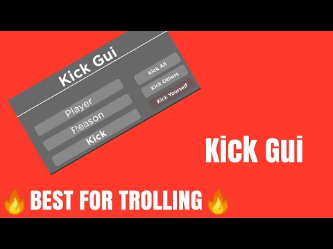 🔥Kick gui script🔥(FE!?) - YouTube