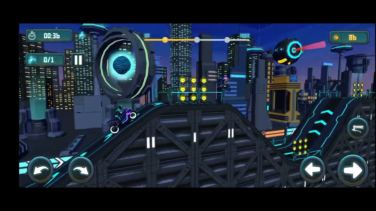Cyber Bike Race 3D-Bike Game gameplay #3|android gameplay - YouTube