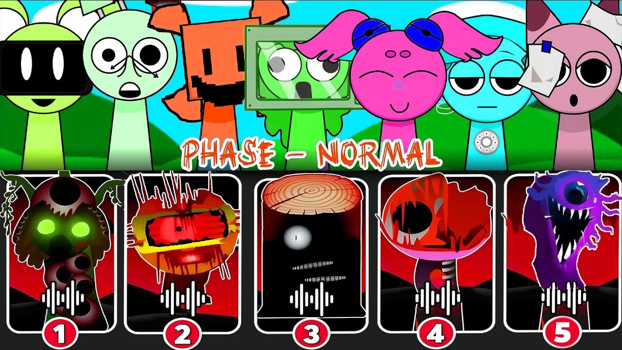 Sprunki choose RIGHT or WRONG: Pink, Yellow, Green, Red - Who is win ...