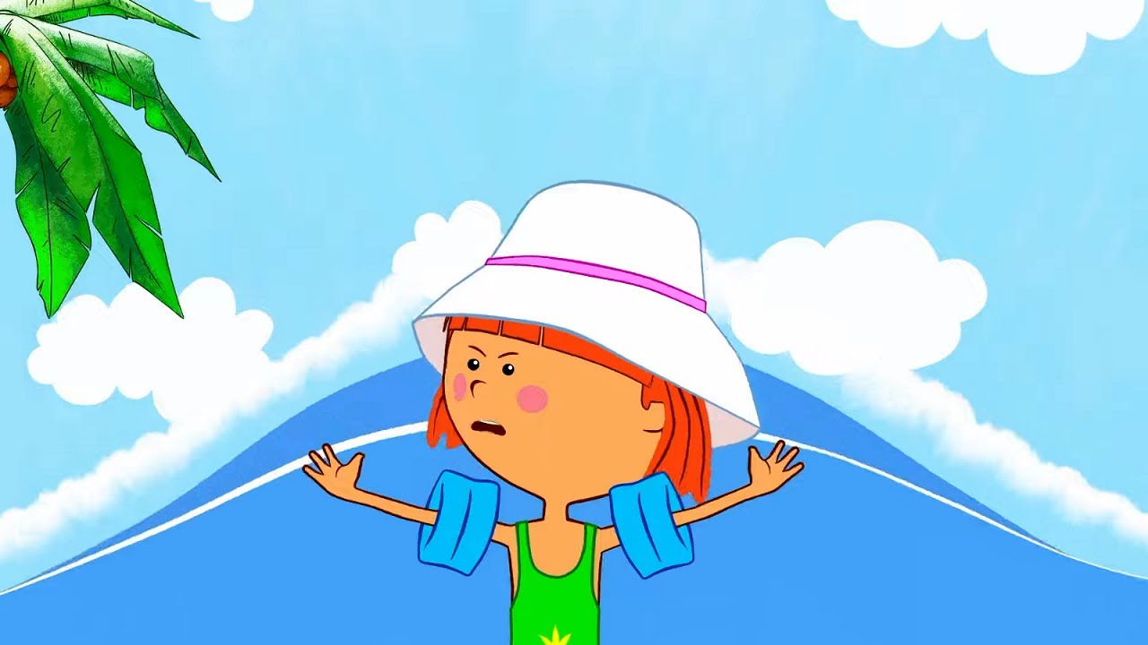THE LITTLE PRINCESS 👑 - I want to swim tin the sea - New Animation For ...