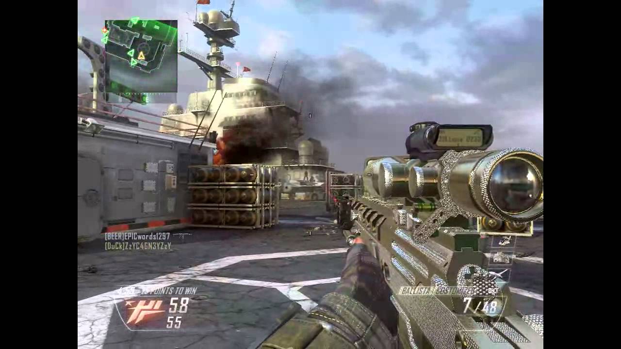 Black Ops 2 -Cross Map NoScope Hitmarker, Diamond Ballista - YouTube
