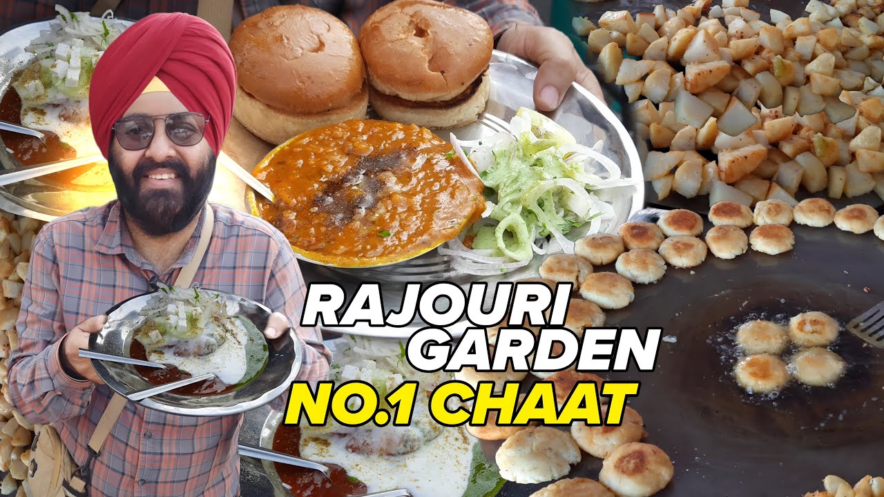 Atul Chaat Rajouri Garden | Aloo Tikki & Pav Bhaji | Delhi Street Food ...
