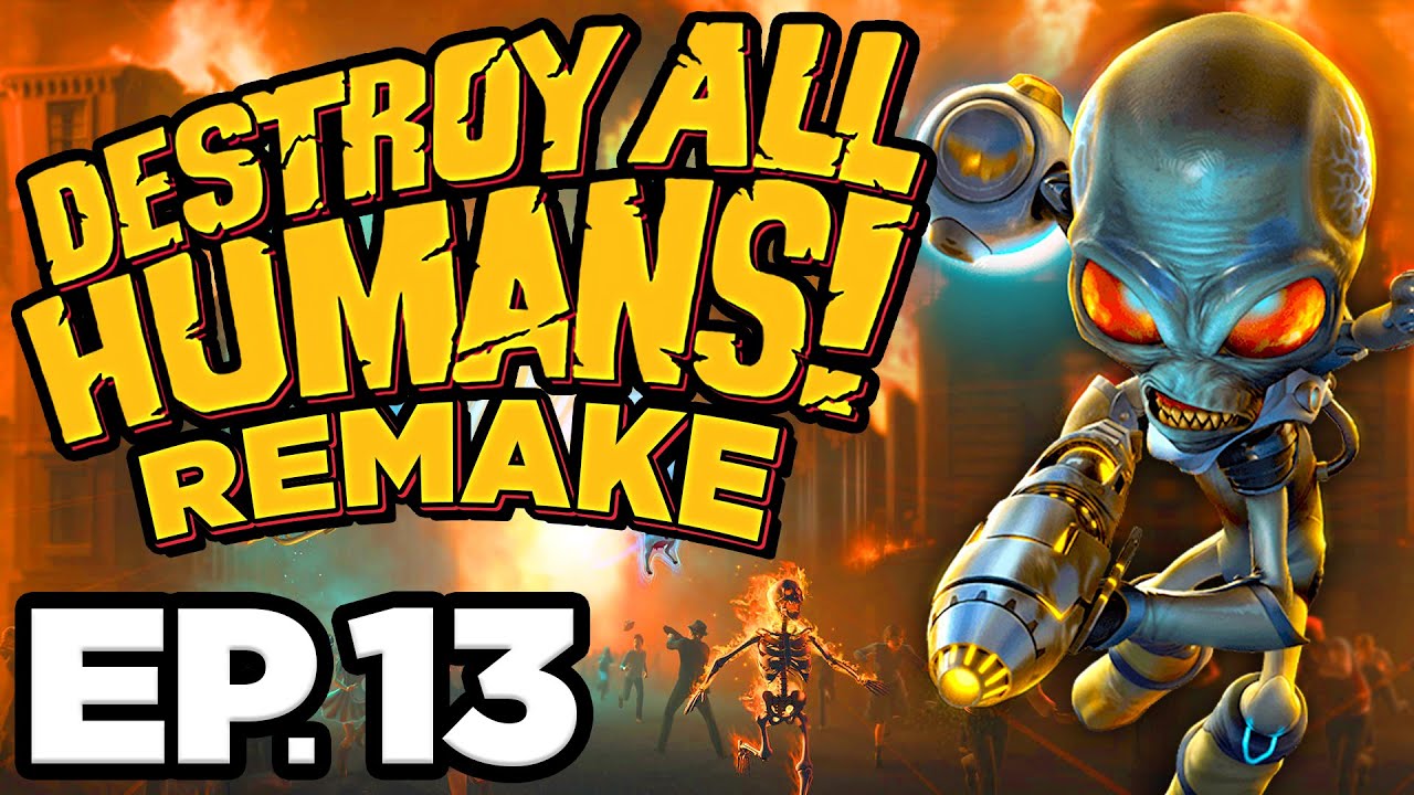🤖 EPIC BOSS BATTLE vs MECHA-ARMQUIST!!! - Destroy All Humans! Remake Ep ...