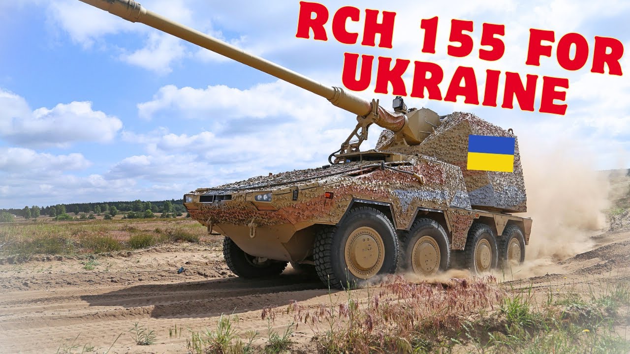 Ukraine will receive 54 self-propelled guns RCH 155 - KNDS - YouTube