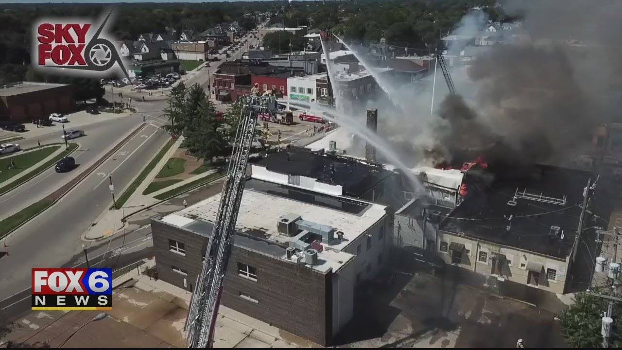 Fire displaces residents, damages historic Kenosha building on 22nd ...