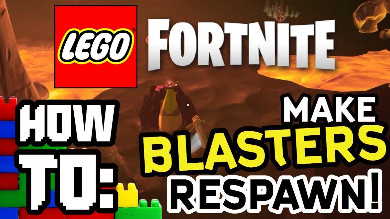 Lego Fortnite How to Make Blasters Respawn - YouTube