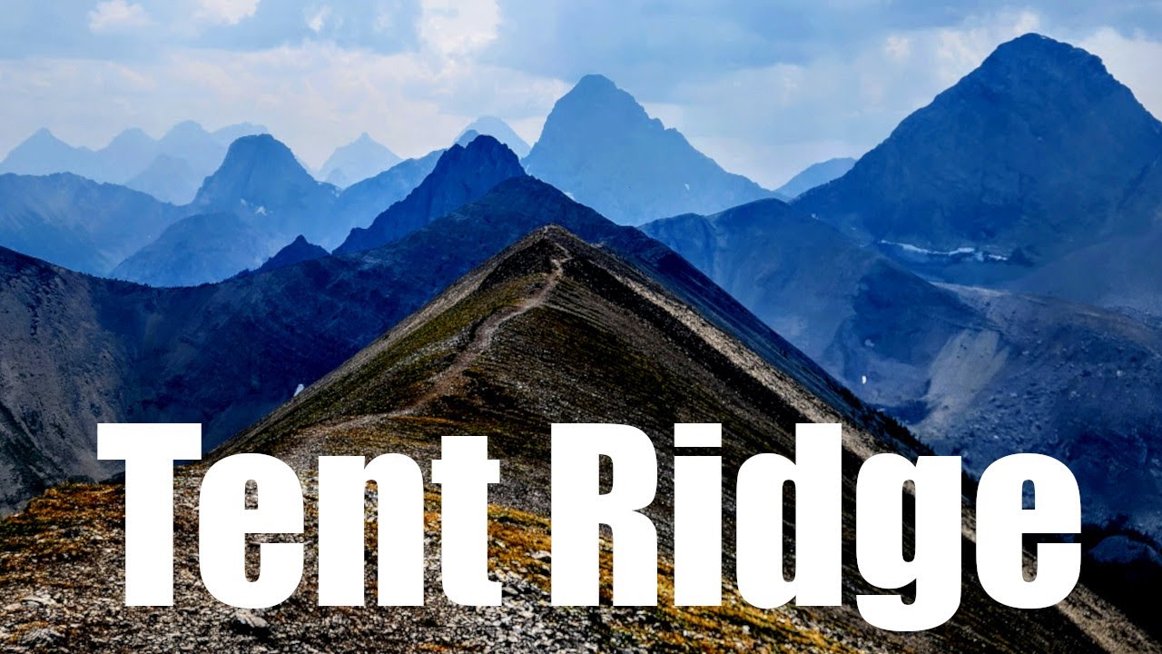 Tent Ridge. Peaceful, Chill Mountain hike up Tent Ridge, south of Banff ...