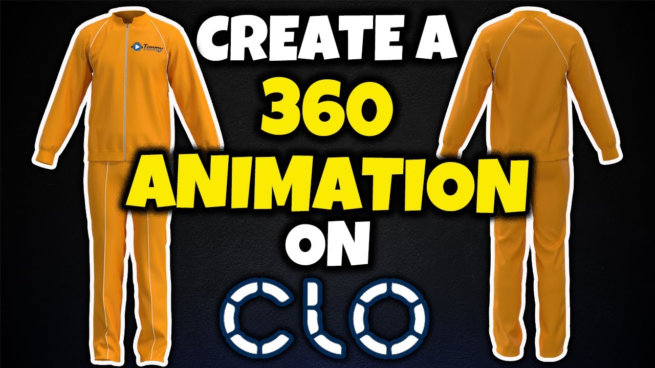 How to Create a 360 animation (turntables) in Clo3d/Marvelous Designer ...