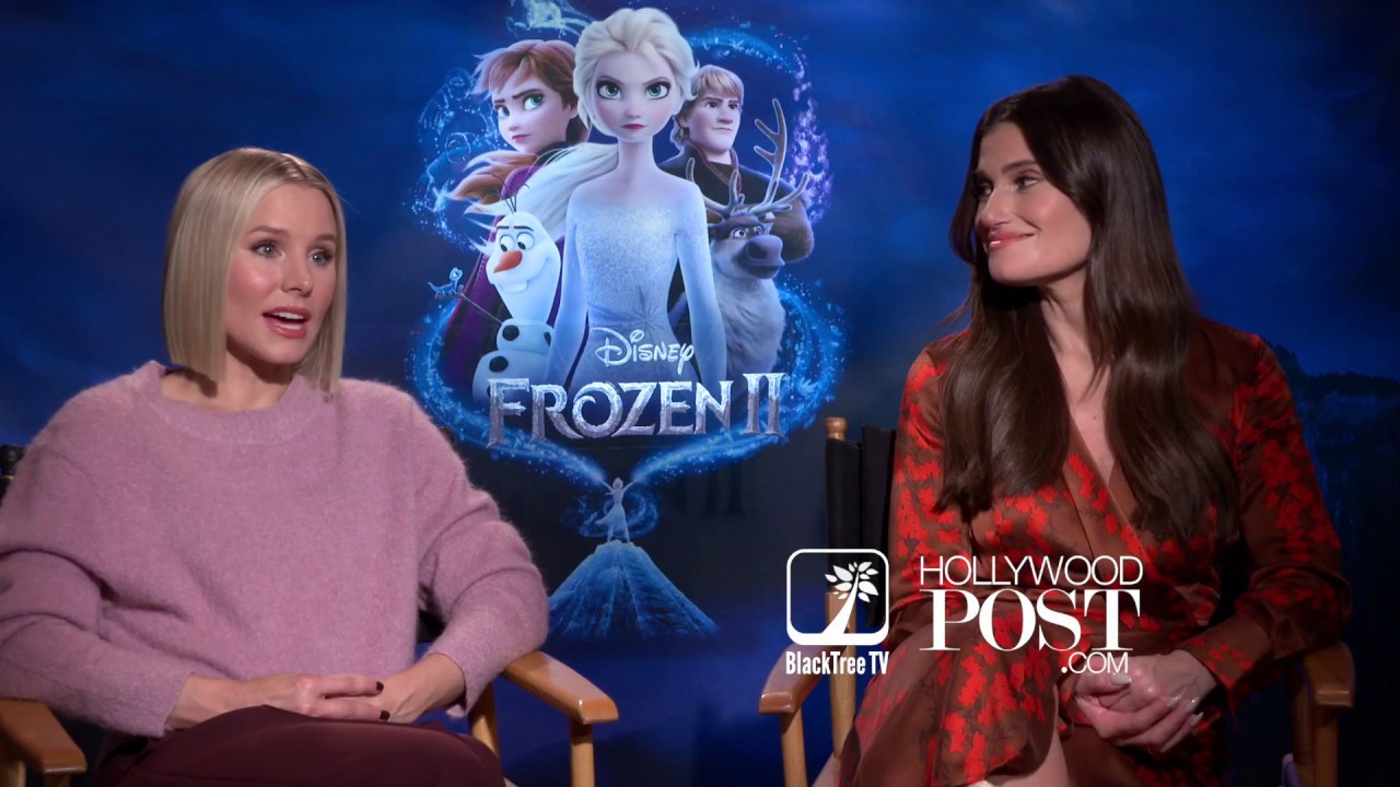 Kristen Bell ‘Anna’ and Idina Menzel ‘Elsa’ Interview for Frozen II ...