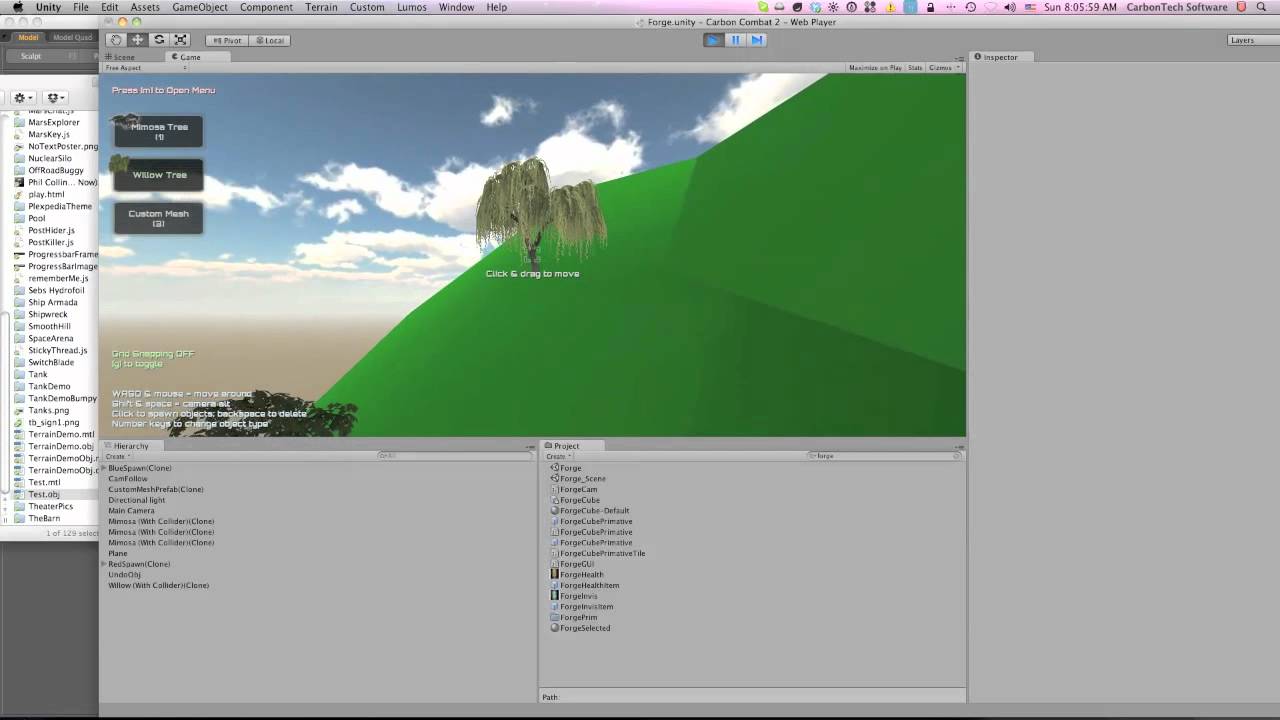 Carbon Combat Custom Meshes - YouTube