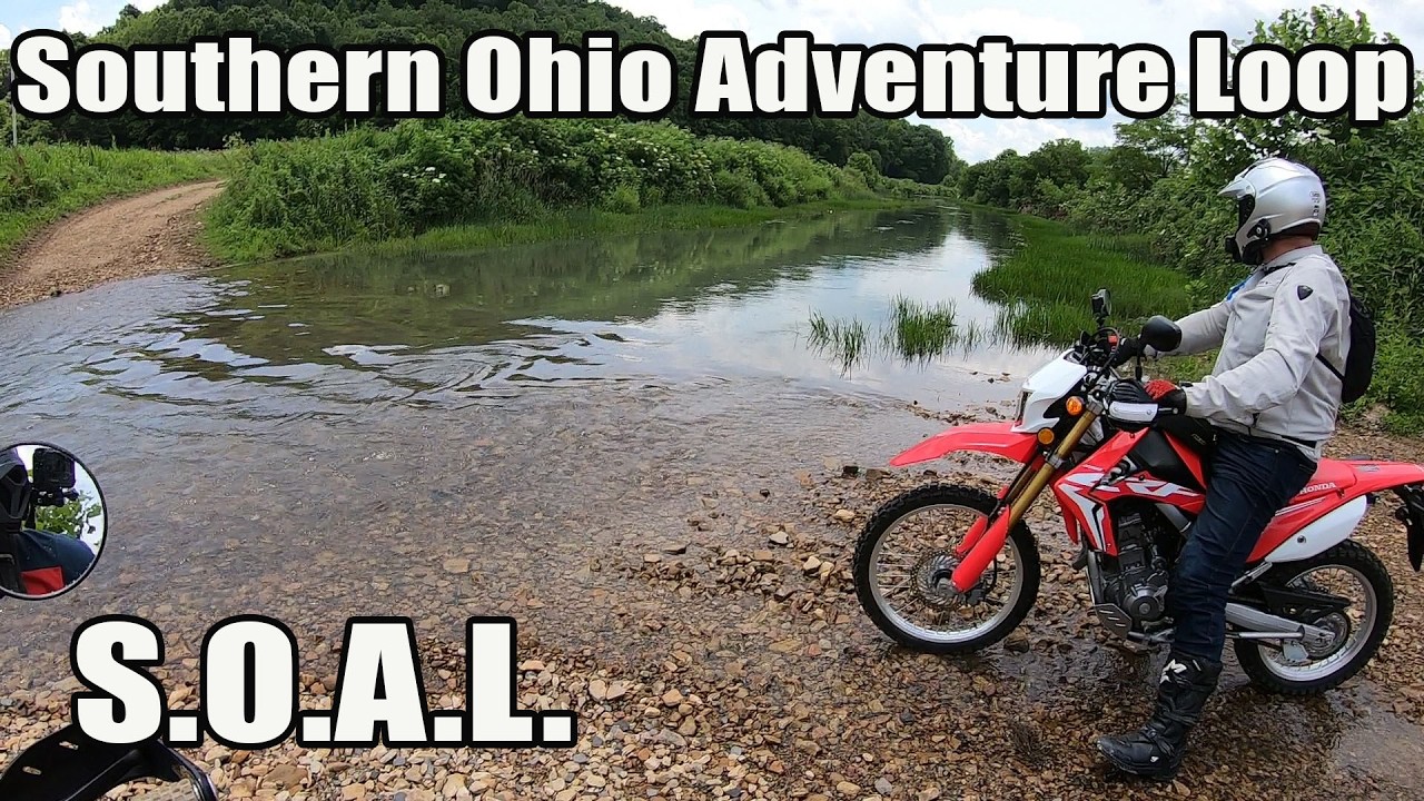 Riding the Southern Ohio Adventure Loop S.O.A.L. | Dual Sport Honda ...