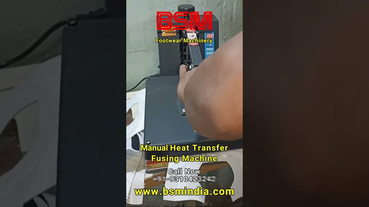 BSM India | Footwear, Tape Cutting, Fusing Machine (BSM)