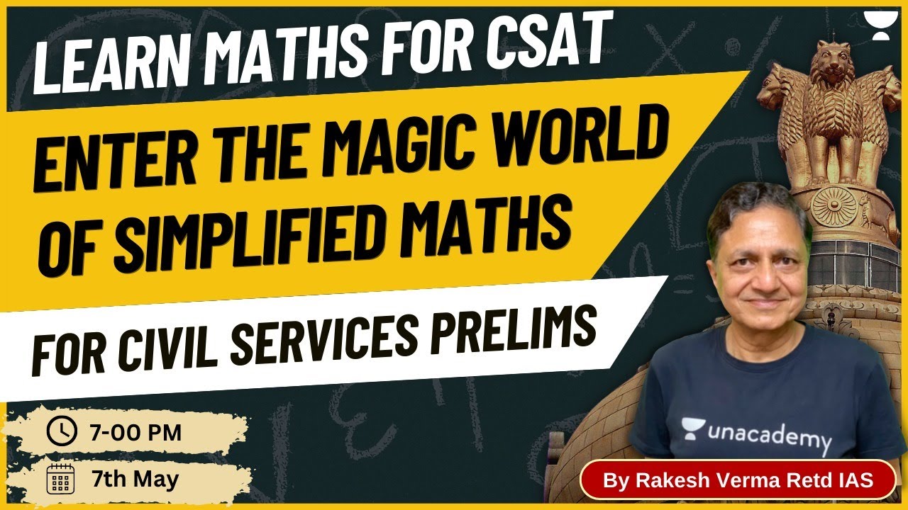 Mastering Maths for CSAT: Tips and Tricks | UPSC Prelims 2023/24 | by ...