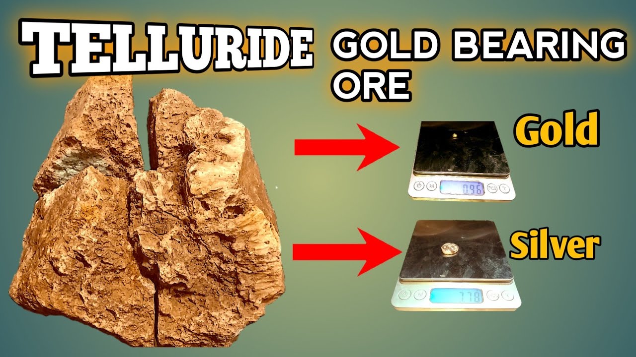 TELLURIDE ORE GOLD AND SILVER RECOVERY | GOLD BEARING TELLURIDES ...