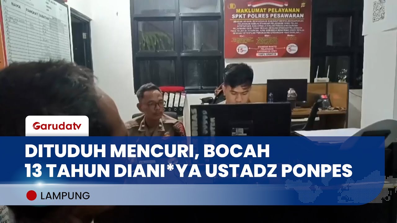 Viral! Bocah 13 Tahun Diani*ya Ustadz Ponpes Setelah Dituduh Mencuri - YouTube