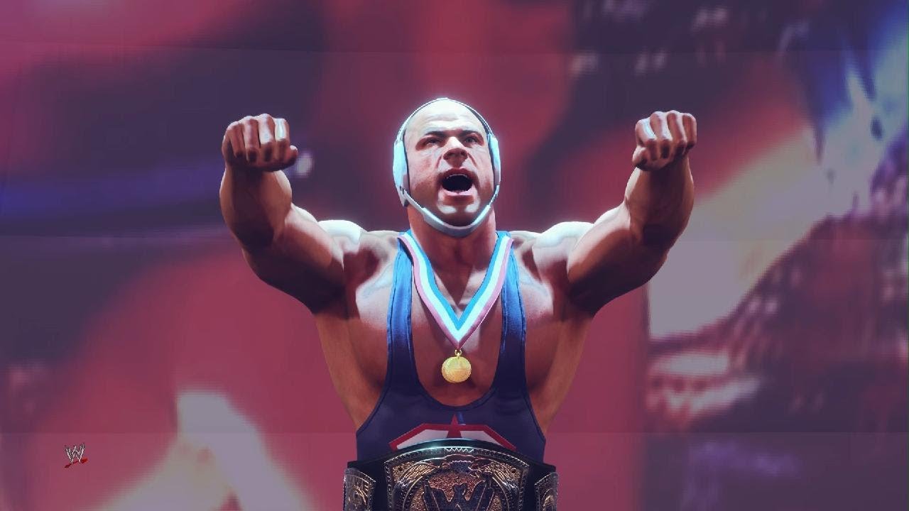 WWE 2K23 Kurt Angle VS Razor Ramon - YouTube