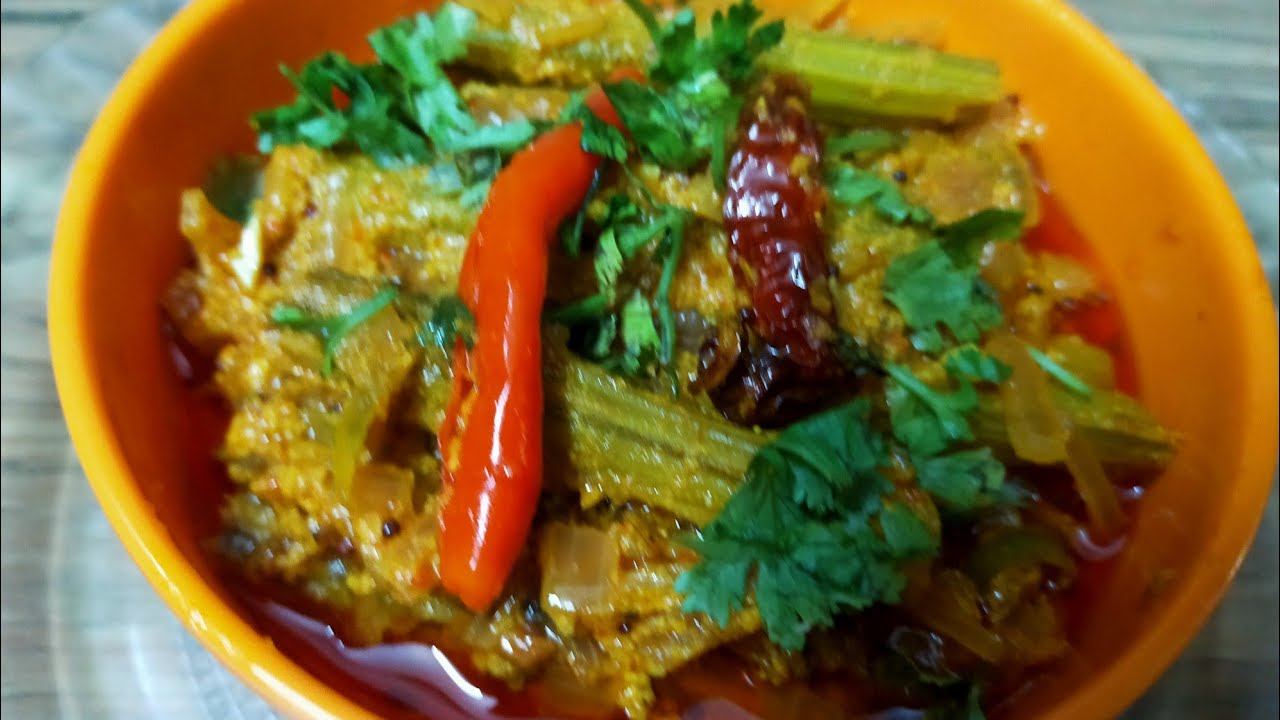 ll Quick and Easy Dahi wali Sahjan ( Drum stick ) ki fali ki sabji ll ...