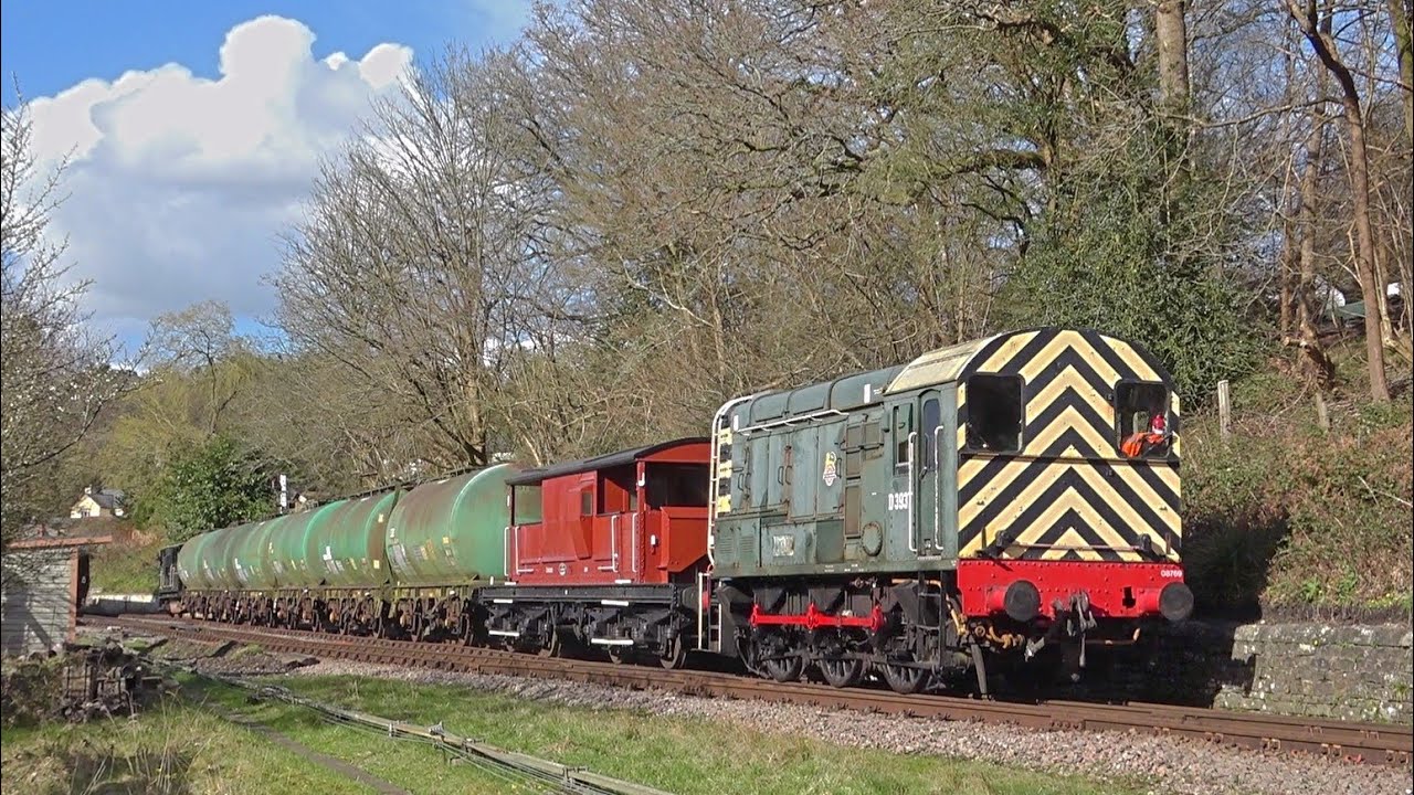 Dean Forest Railway - Tanker Train Running Day - 30/03/24 - YouTube