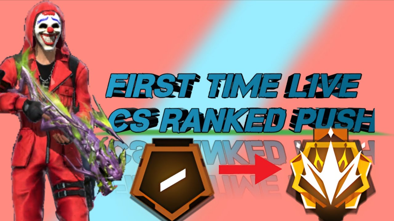 First Live 🔴 Cs Ranked Android Gameplay #progaminge - YouTube
