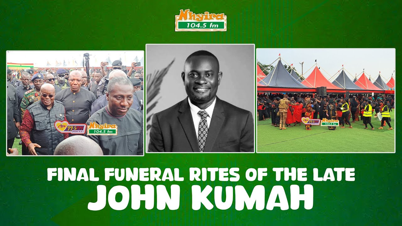 FINAL FUNERAL RITES OF THE LATE JOHN KUMAH - YouTube