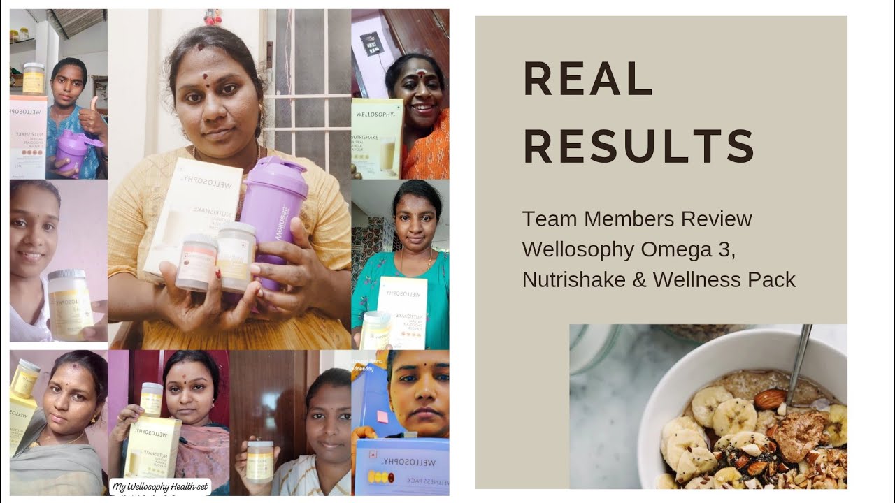 Team Review: Benefits of Wellosophy Products – Omega 3, Nutrishake ...