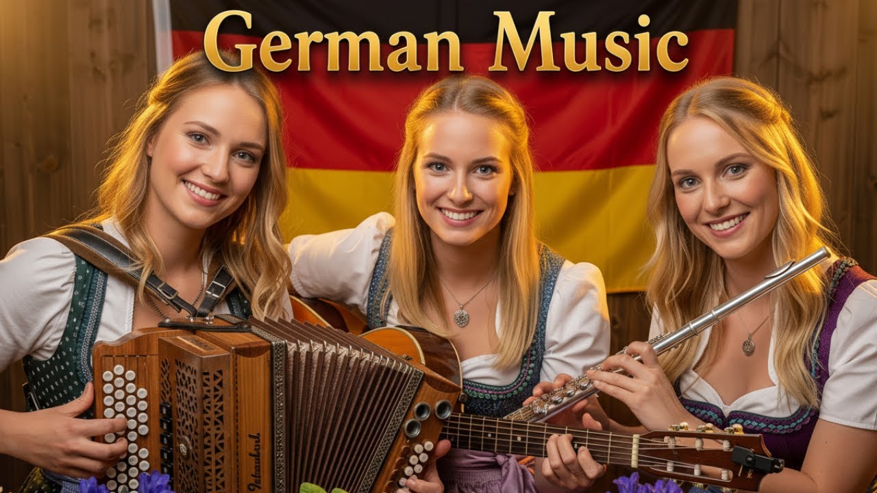 German Folk Music – 1 Hour Traditional Countryside Instrumental ...