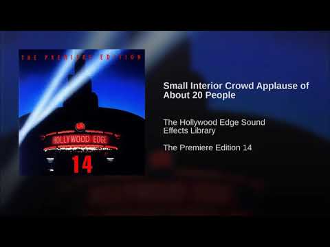 small crowd applause sound effect - YouTube