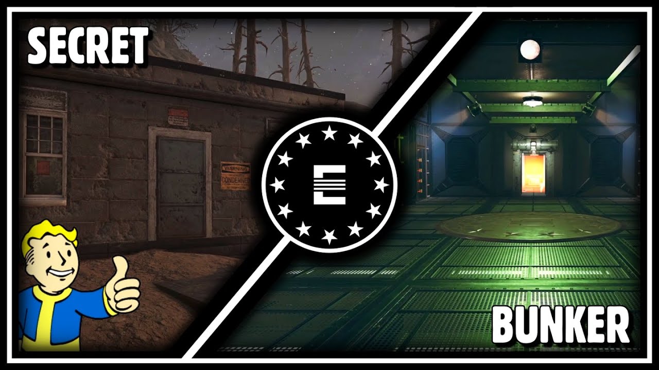 Secret Enclave Mountain Complex | Fallout 76 C.A.M.P. Showcase - YouTube
